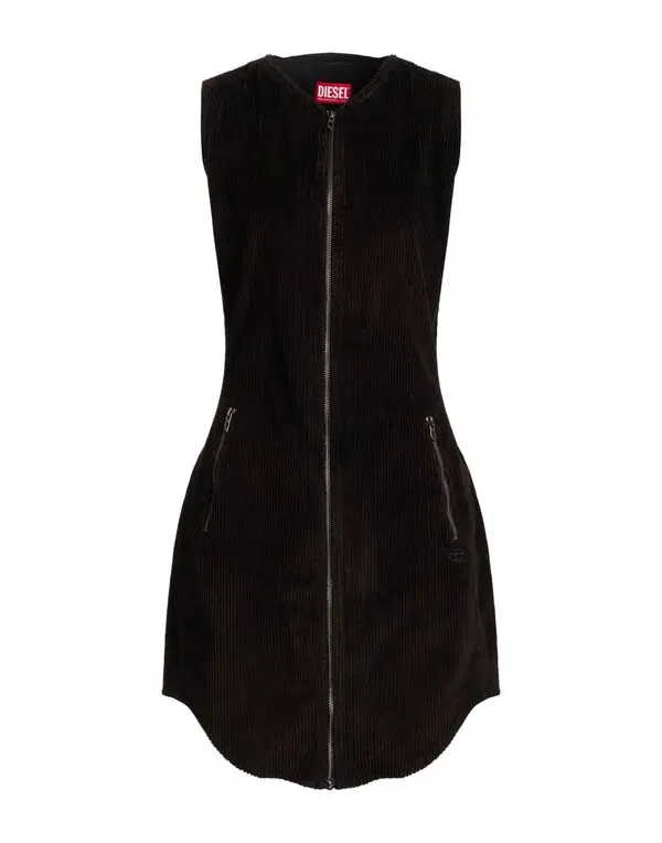 DIESEL® Corduroy Mini Dress - Brown