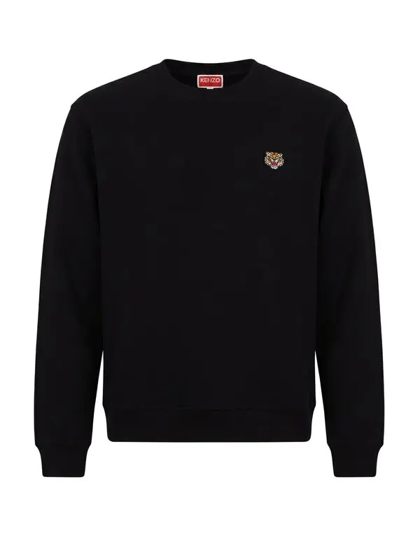 Kenzo Cotton Sweatshirt - Black