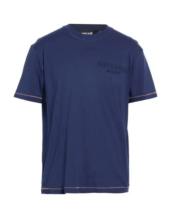 Just Cavalli T-shirt Size Cotton - Navy