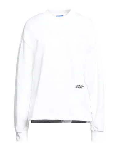 Karl Lagerfeld Organic Cotton Sweatshirt - White