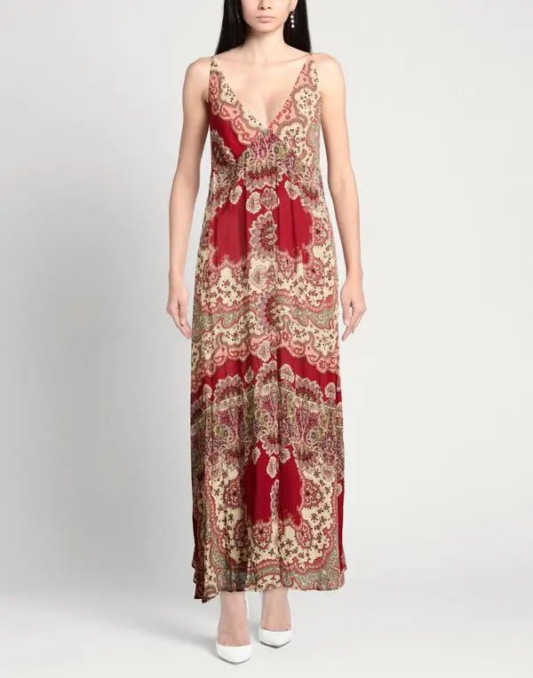 MISS BIKINI LUXE Viscose Maxi Dress With Paisley Print