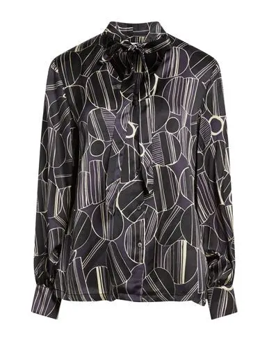 MANILA GRACE Viscose Bow Shirt