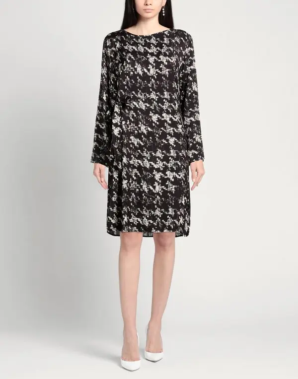 MANILA GRACE Long Sleeve Mini Dress