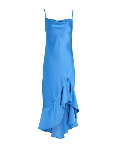 Maje Midi Slip Dress - Blue