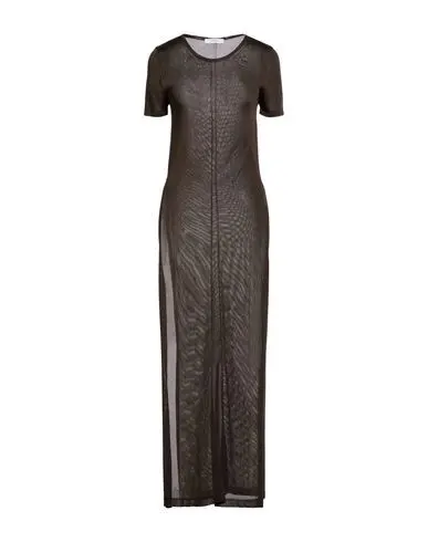 LEMAIRE Maxi Viscose Dress - Brown