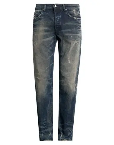 DIESEL® Cotton Elastane Tapered Jeans - Blue