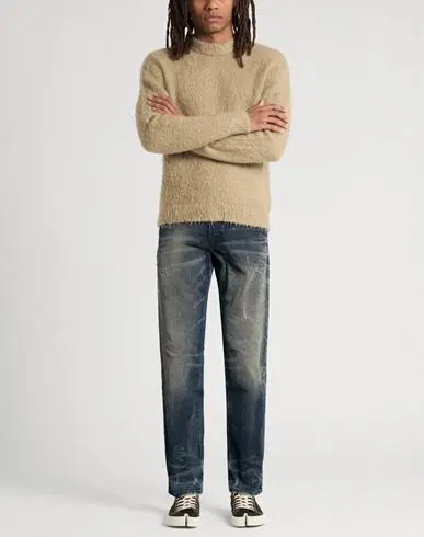 DIESEL® Cotton Elastane Tapered Jeans - Blue