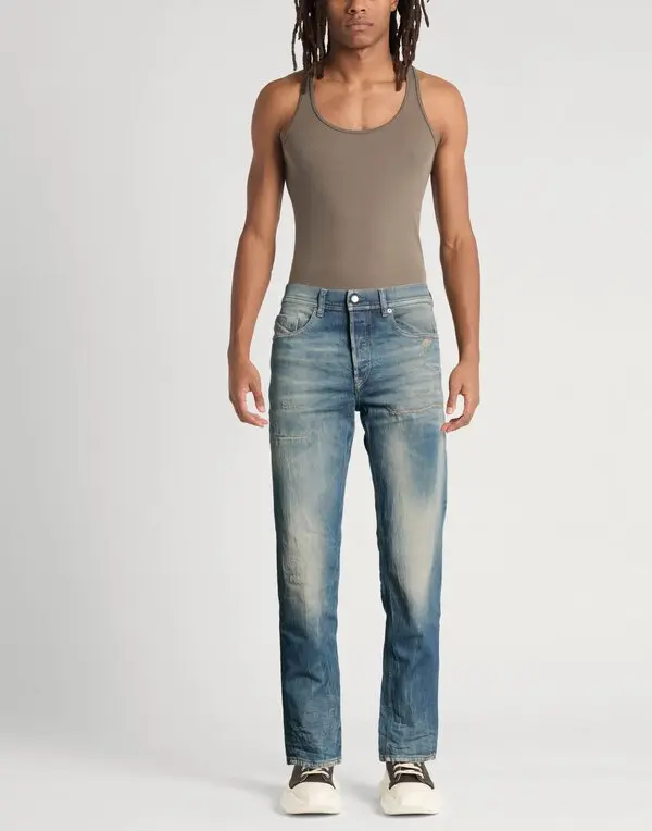 DIESEL® Jeans With Brand Logo - Blue