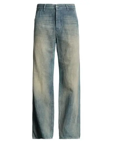 DIESEL® Cotton-linen Straight-leg Jeans