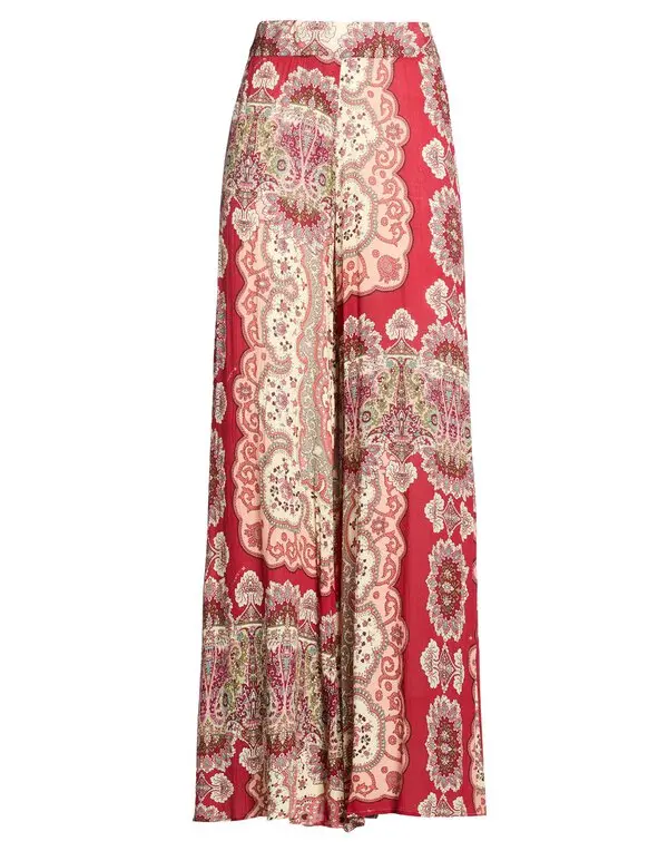 MISS BIKINI LUXE Wide-leg Crepe Pants