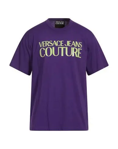 Versace T-shirt Size Cotton - Purple