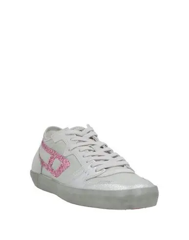 DIESEL® Low-top Sneakers With Glitter Accents - Grey