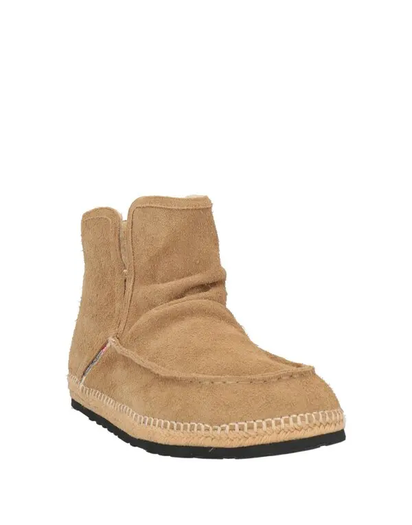DIESEL® Ankle Boots In Cow Leather - Sand