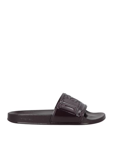 DIESEL® Rubber Pool Slides - Plum