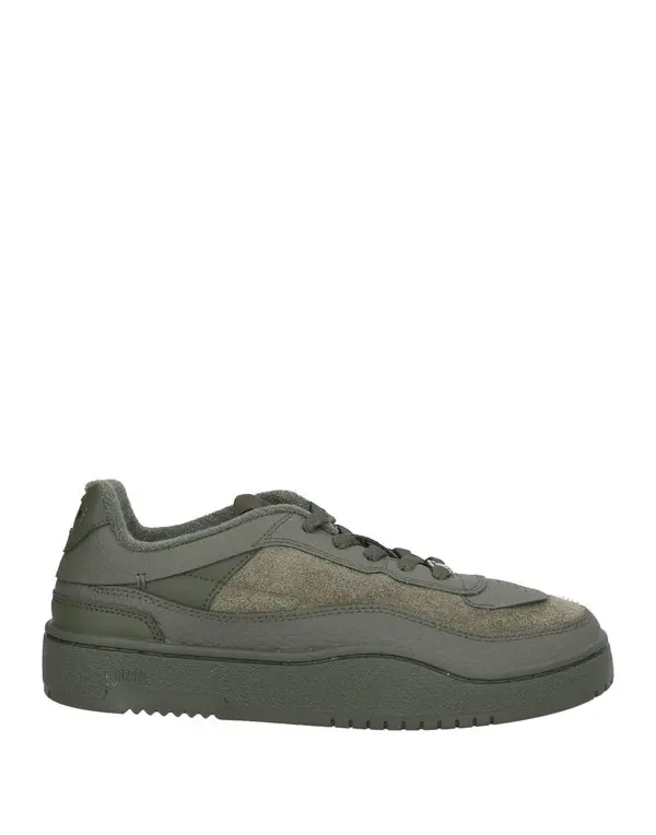 DIESEL® Pebbled-leather Low-top Sneakers - Green