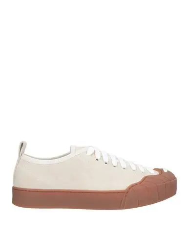 Sunnei Light Leather Low-top Sneakers - Grey