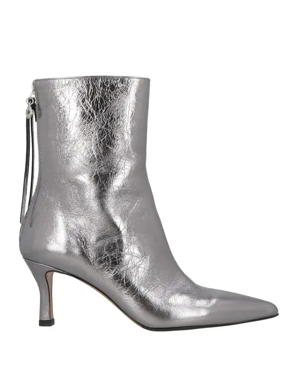 Maje Leather Ankle Boots