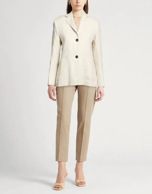 Max Mara Single-breasted Linen Blazer