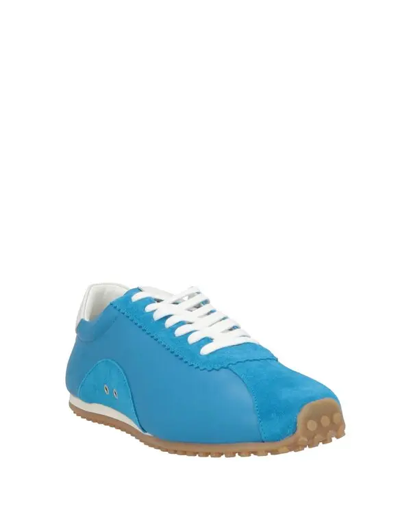 Sandro Low-top Leather Sneakers - Blue