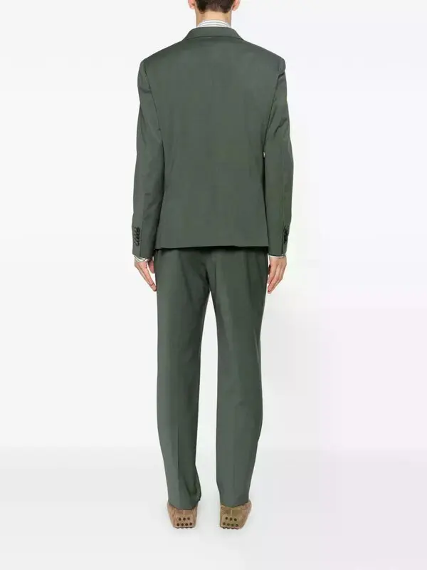 MANUEL RITZ Buttoned Suit - Green
