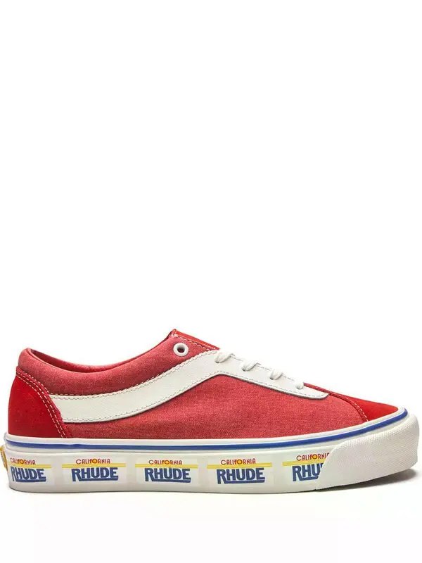 VANS X Rhude Bold Ni Sneakers - Red