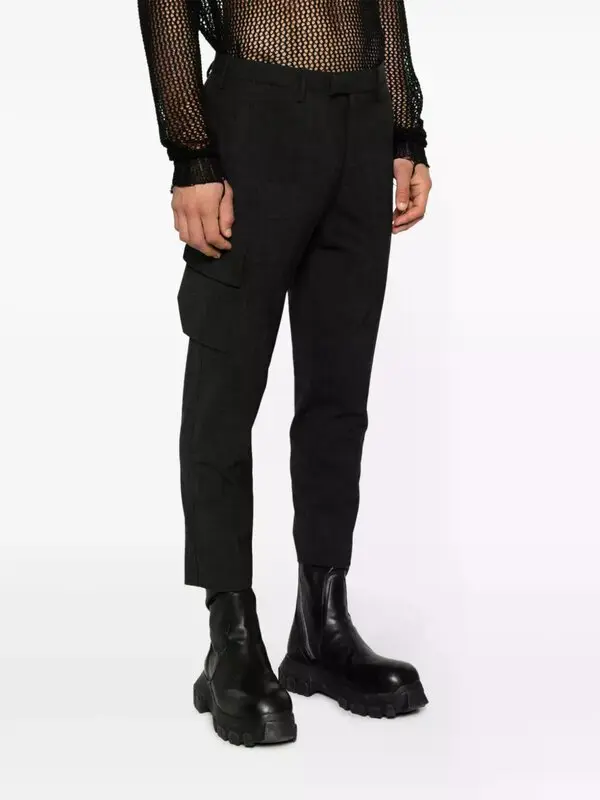 Neil Barrett Cropped Tapered-leg Trousers