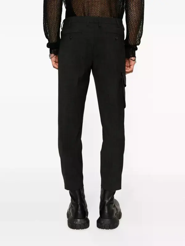 Neil Barrett Cropped Tapered-leg Trousers