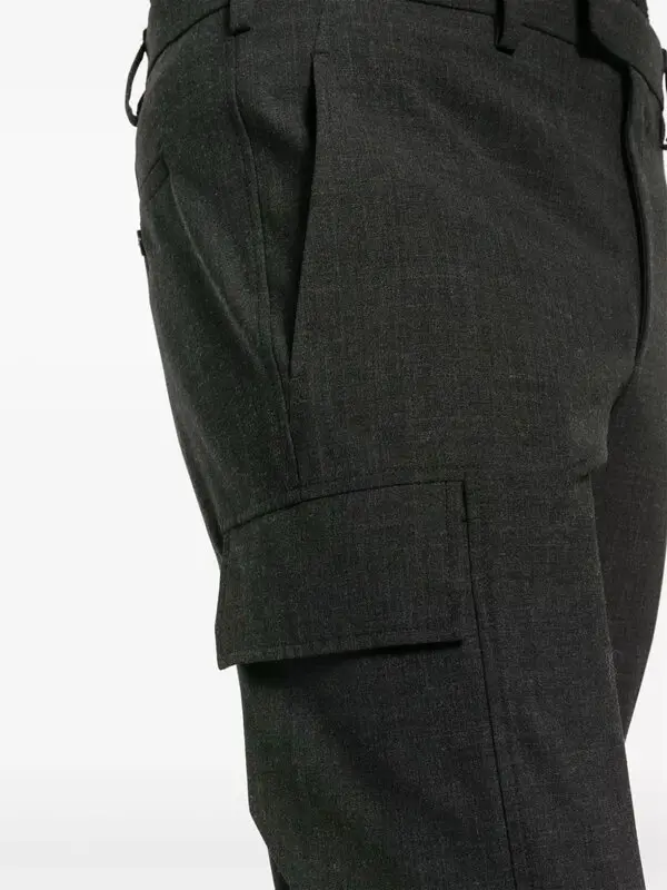 Neil Barrett Cropped Tapered-leg Trousers
