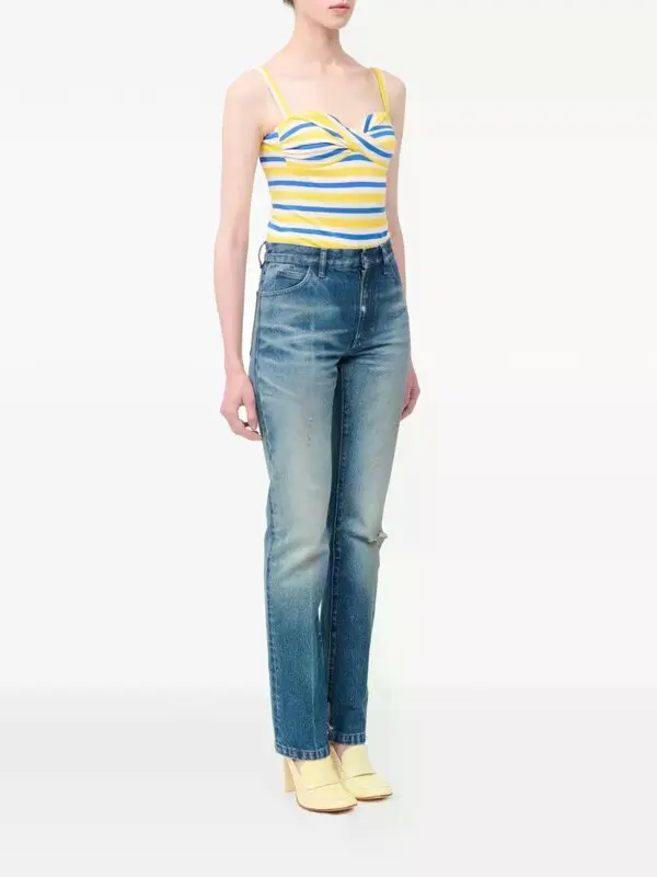 MAISON MARGIELA Straight Leg Five-pocket Jeans