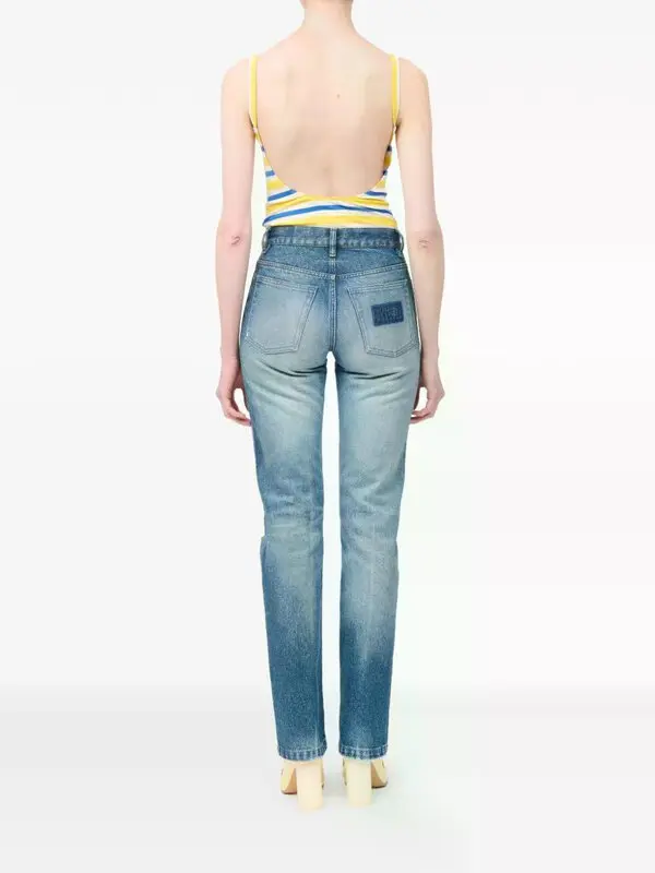 MAISON MARGIELA Straight Leg Five-pocket Jeans