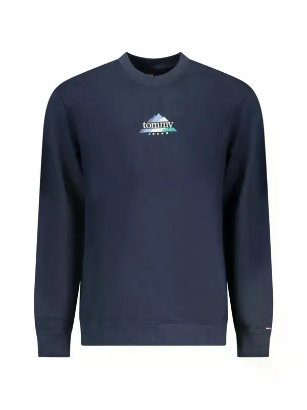 Tommy Hilfiger Logo-print Crewneck Cotton Sweatshirt