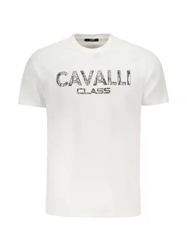 Roberto Cavalli Logo-print T-shirt - White