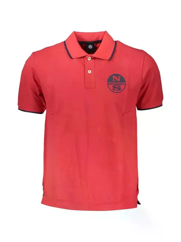 NORTH SAILS Logo-print Polo Shirt - Red