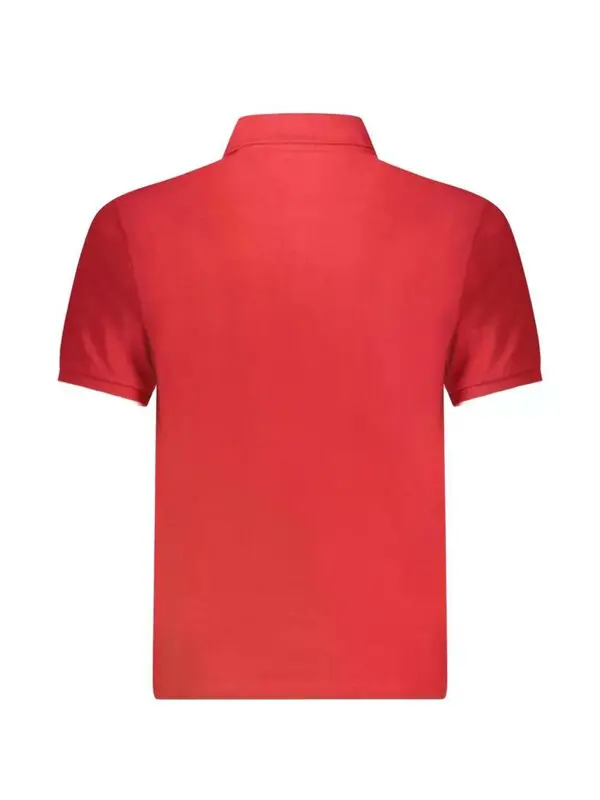 NORTH SAILS Embroidered-logo Pique Polo Shirt - Red