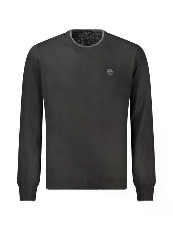 NORTH SAILS Logo-patch Crew-neck Sweater