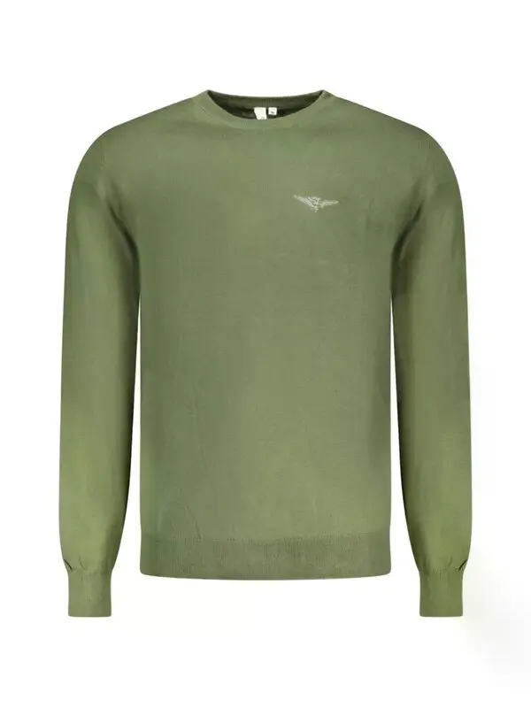AERONAUTICA MILITARE Logo-embroidered Sweater