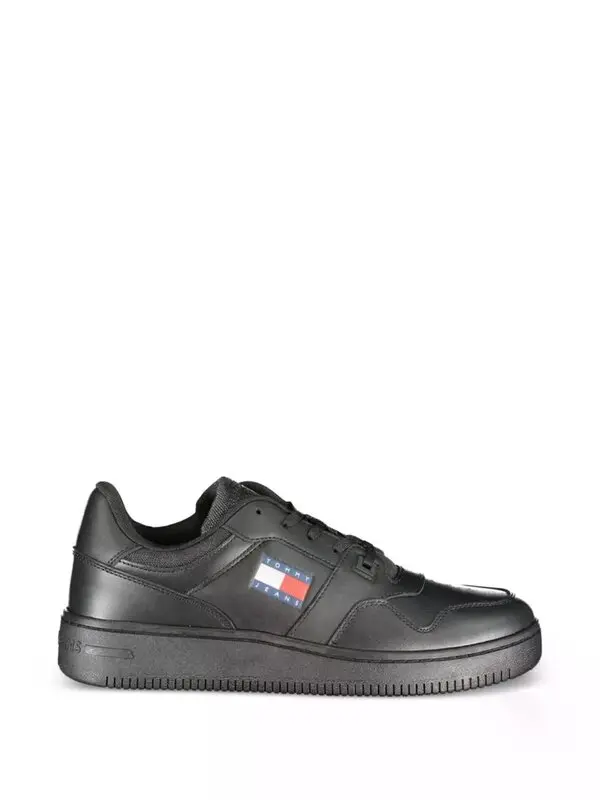 Tommy Hilfiger Logo-print Sneakers - Black