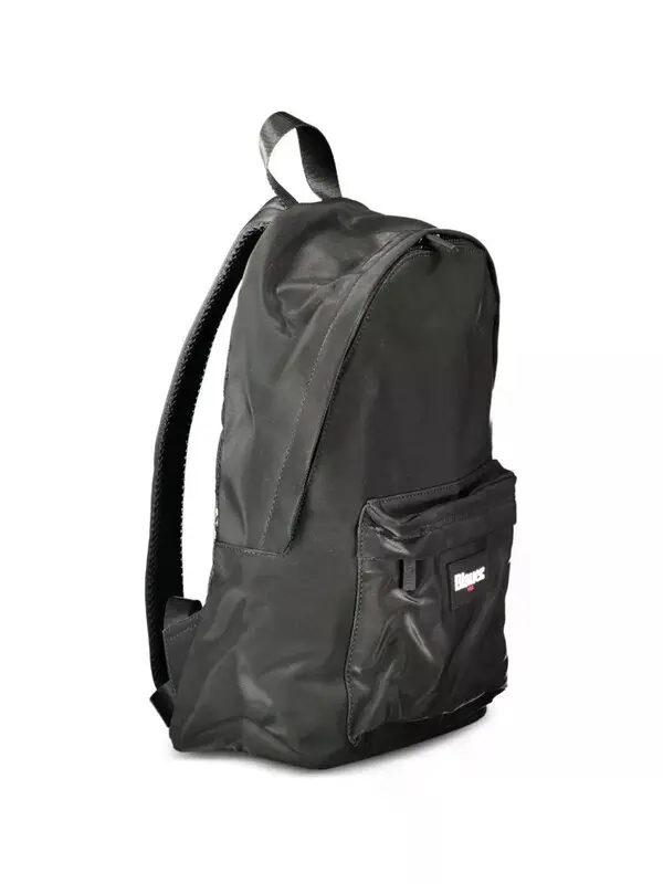 BLAUER. Logo-patch Zip-pocket Backpack