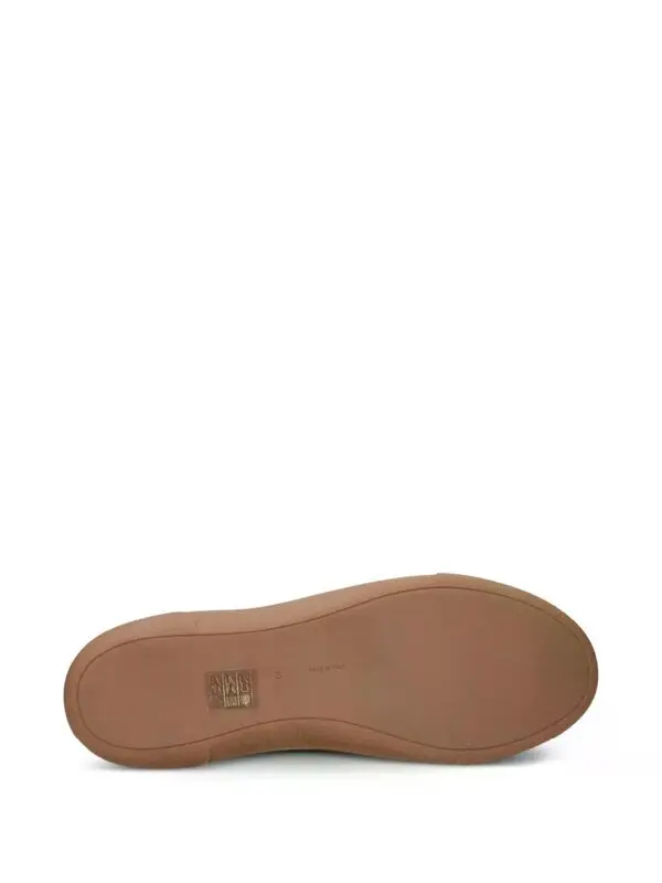 THE ROW Lace-up Canvas Sneakers - Neutrals