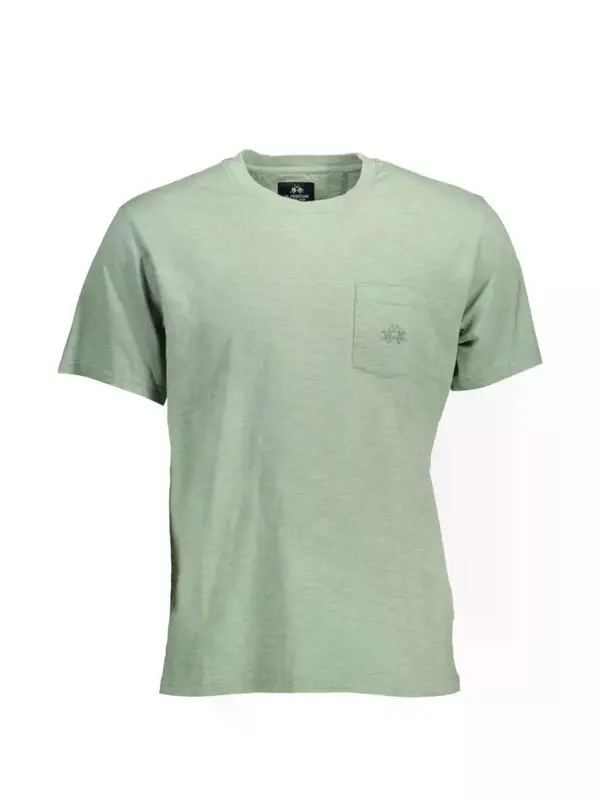 LA MARTINA Embroidered-logo T-shirt