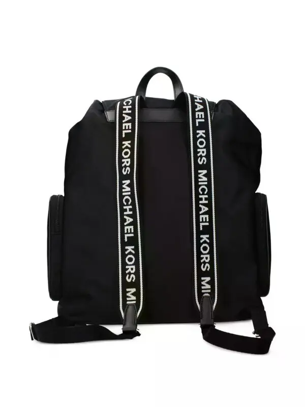 Michael Kors Logo-strap Buckle Backpack