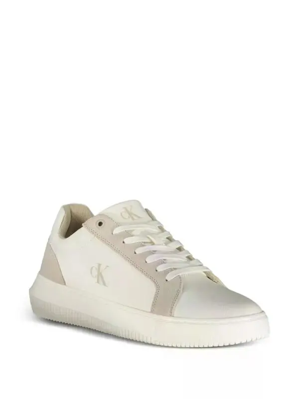 Calvin Klein Panelled Sneakers - Neutrals