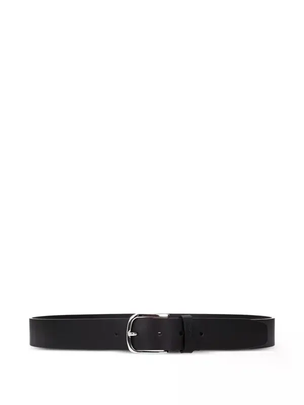 TESTONI Buckle-fastening Leather Belt - Black