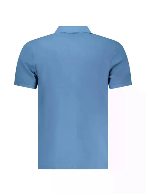 NORTH SAILS Logo-patch Cotton Polo Shirt - Blue