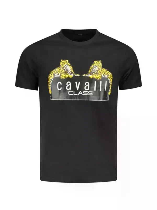 Roberto Cavalli Leopard-print T-shirt