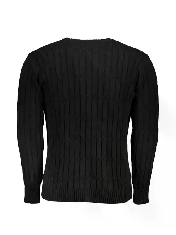U.S. Grand Cable-knit Crew-neck Sweater