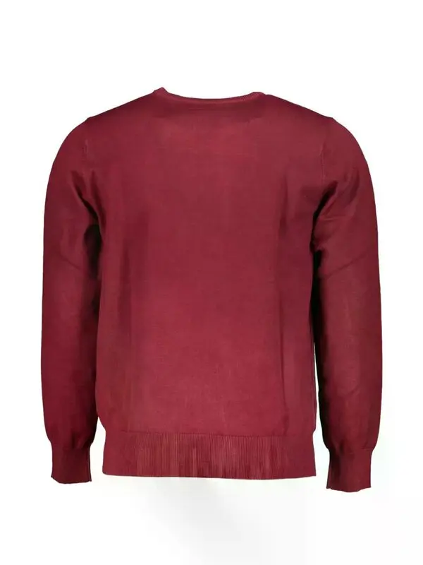 U.S. Grand Logo-embroidered Crew-neck Sweater