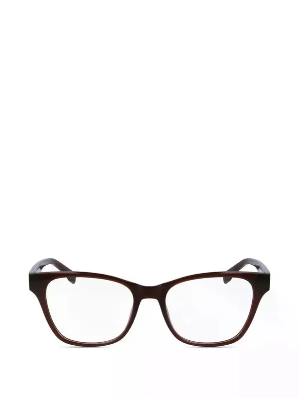 Lacoste Square Frame Glasses - Brown