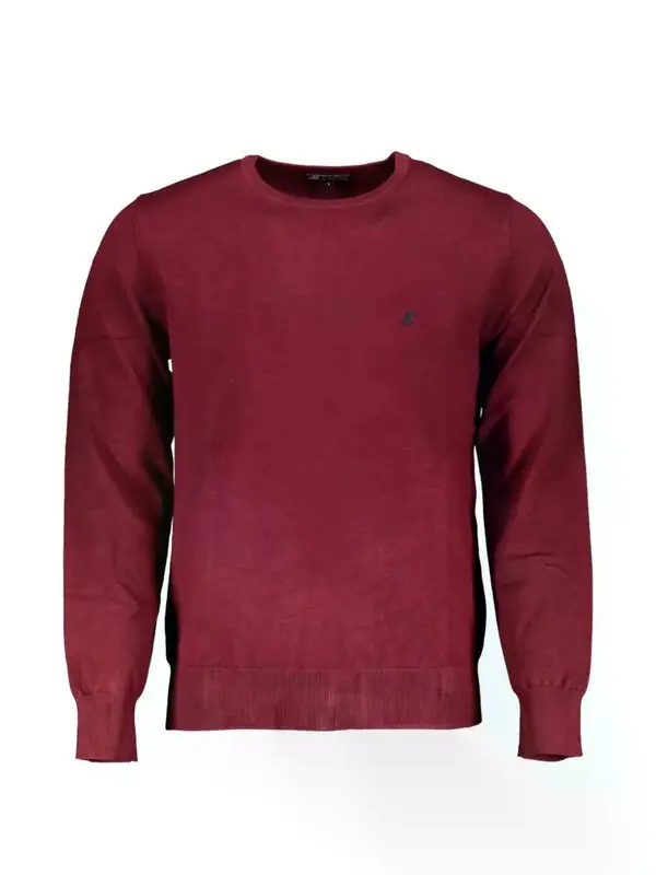 U.S. Grand Embroidered Logo Crew-neck Sweater