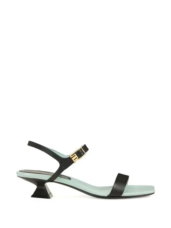 SERGIO ROSSI Strap Sandals - Black